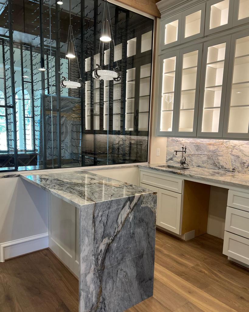 Residential Bar Area Projects - Yellowstone Marble & Granite