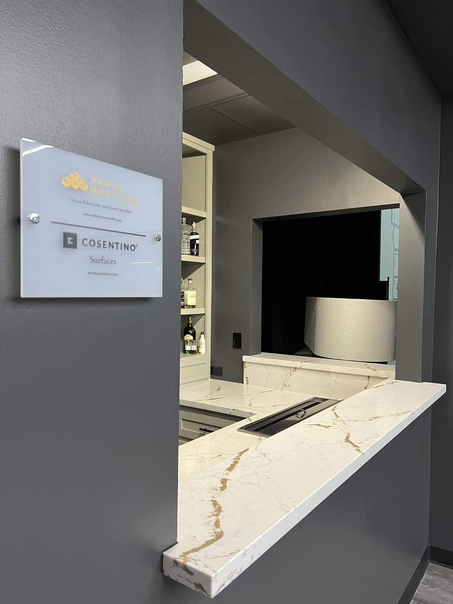 Commercial Showroom Display Projects - Yellowstone Marble & Granite